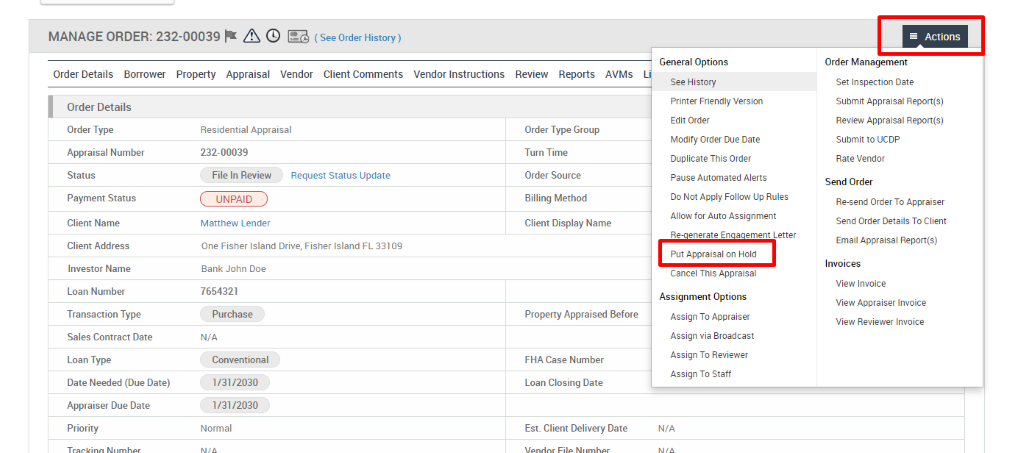 How To Put An Order On Hold – ValueLink Software