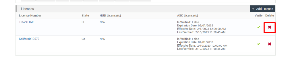 Adding/Modifying License Information – ValueLink Software