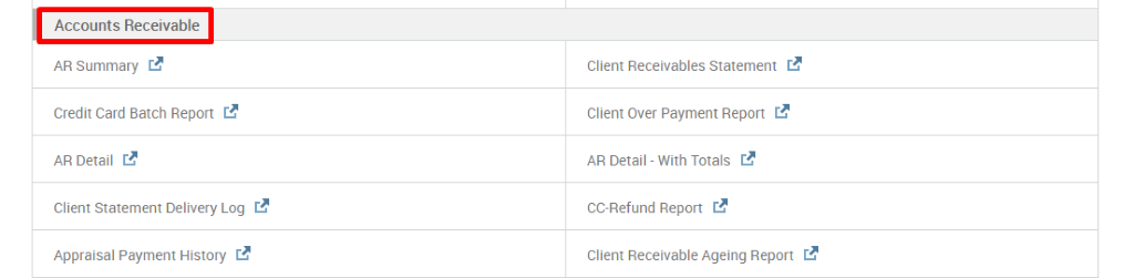 Accounts Receivable Reports - How To Generate – ValueLink Software