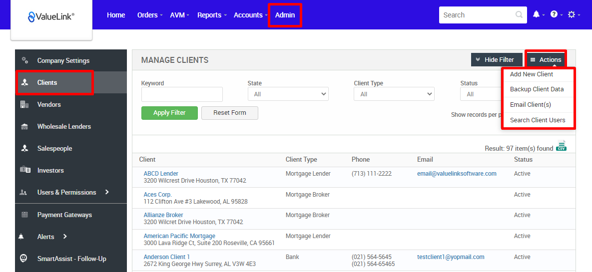 ValueLink Quick Start Guide – ValueLink Software