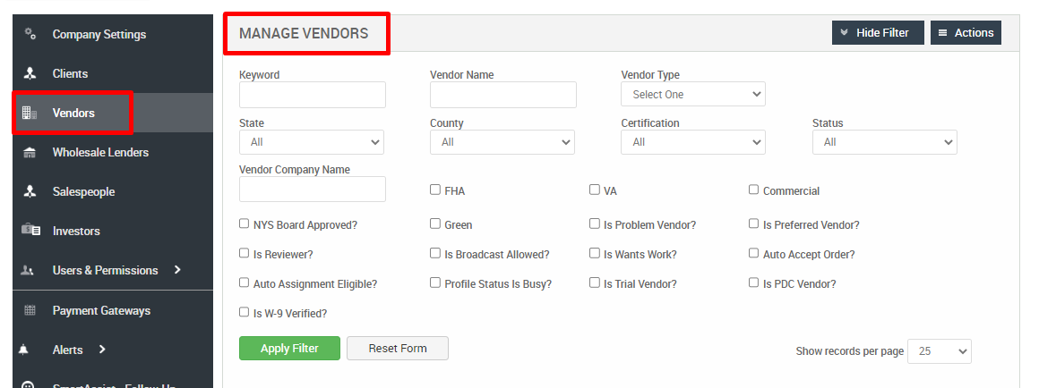 Retrieving ACHWorks details form Connect Appraisers – ValueLink Software