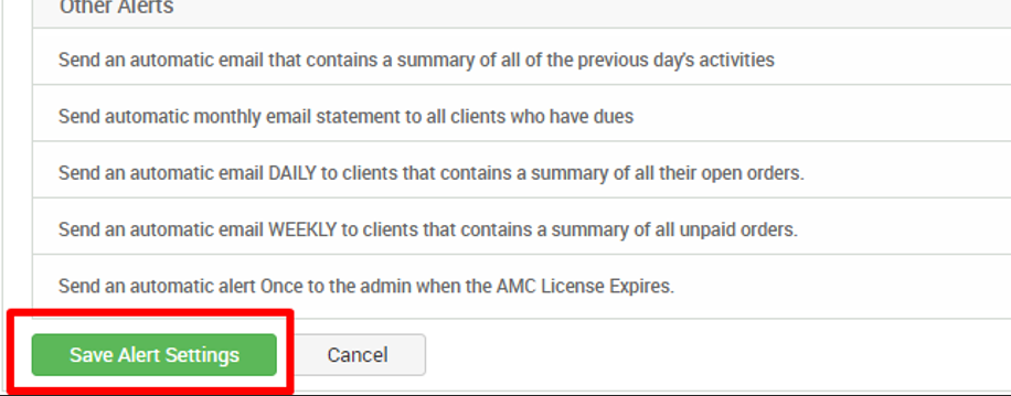 How To Manage Automated Alerts – ValueLink Software