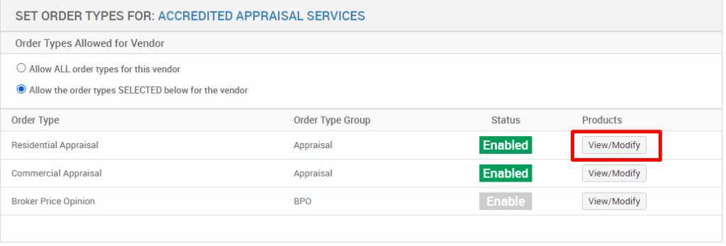How To Configure Order Types/Products On An AMCs Profile – ValueLink ...