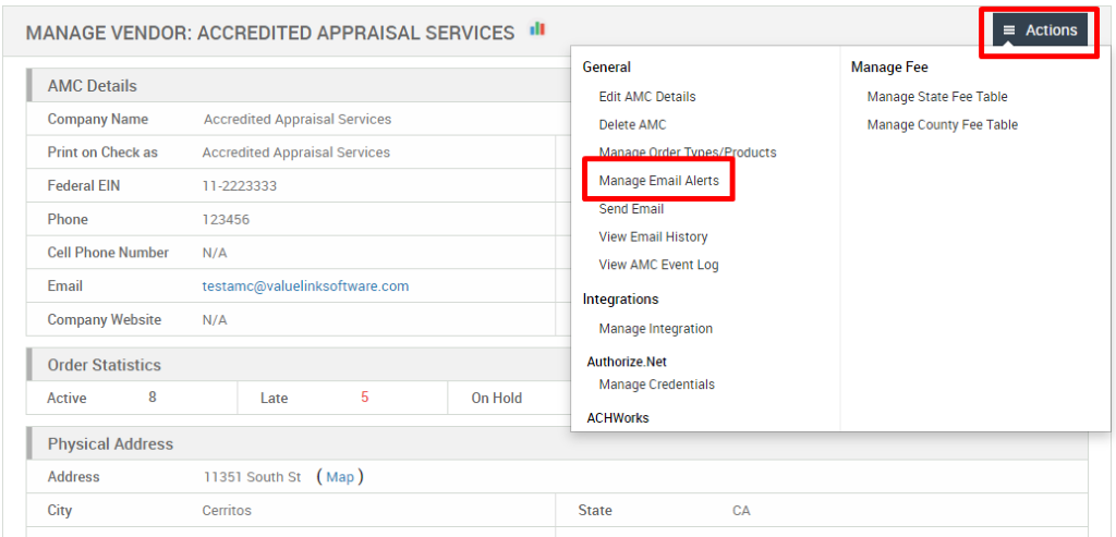 How To Customize AMC Email Alerts – ValueLink Software