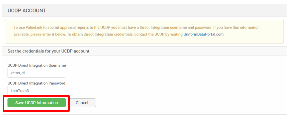 How To Set Up UCDP Credentials For Your Company – ValueLink Software